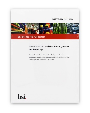 BS 5839-6:2019+A1:2020 - Professional Books