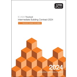 JCT Intermediate Building Contract 2024 Tracked Change Document - Professional Books