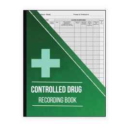 Controlled Drug Register - Paperback (100 pages) - Professional Books