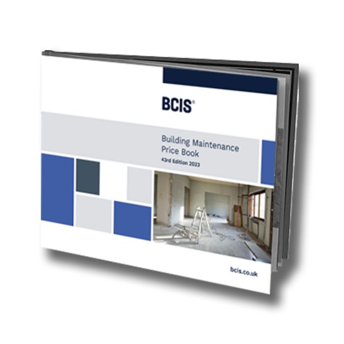 BCIS Building Maintenance Price Book 2023 - 43rd edition - Professional Books